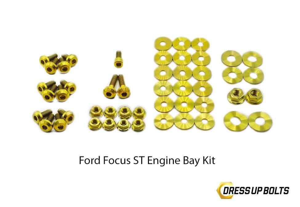 Ford Focus ST (2011-2014) Titanium Engine Bay Kits | Fast Turn Fittings