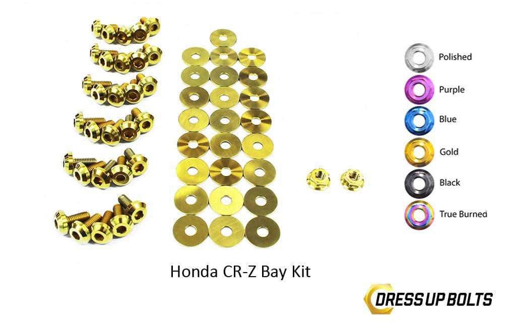 Honda CR-Z CRZ (2011-2015) Titanium Ti Engine Bay Kit | Fast Turn Fittings