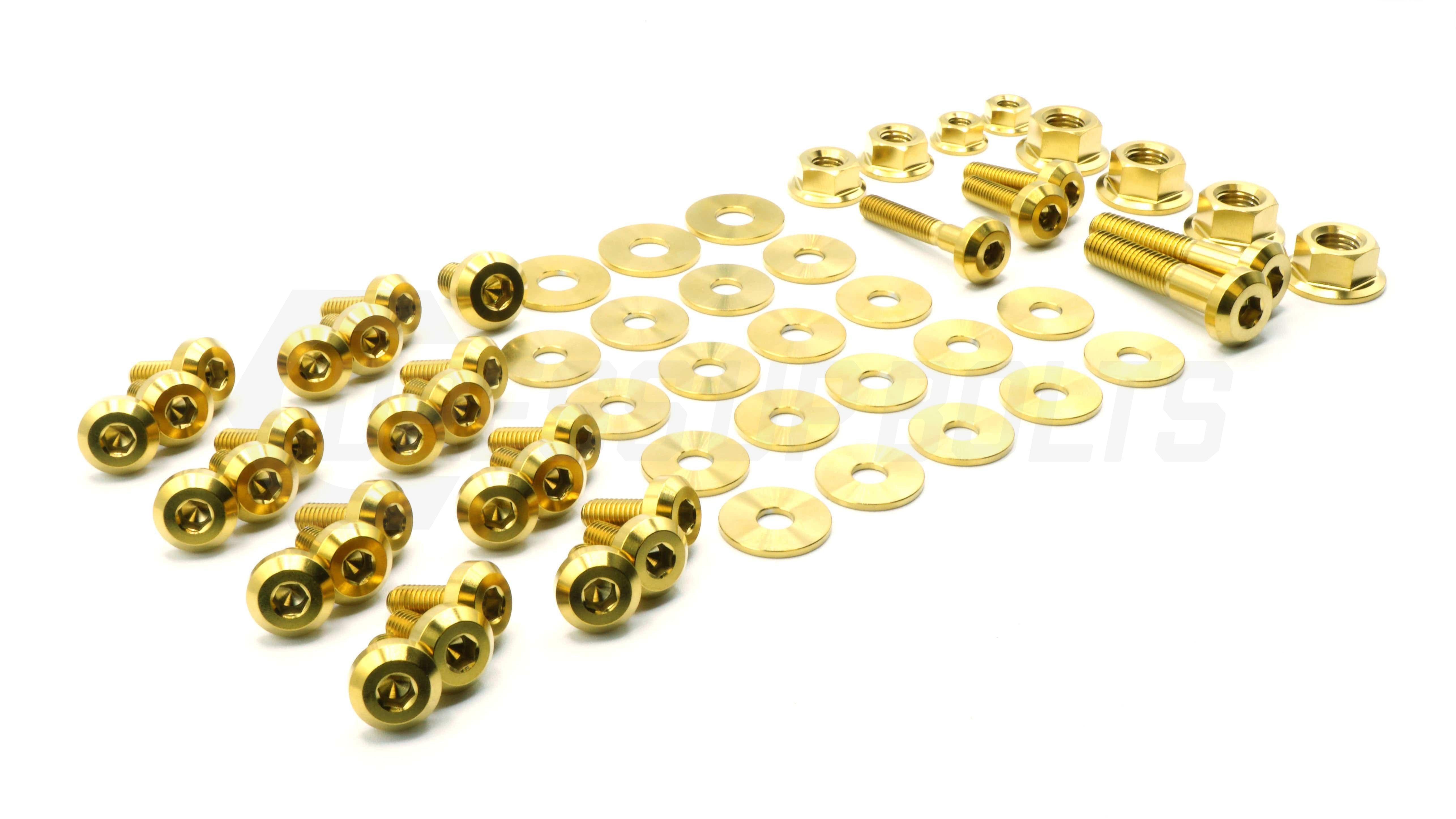 Stage 2 Titanium Hardware Engine Bay Kit - Nissan 300ZX (1990-1999 ...